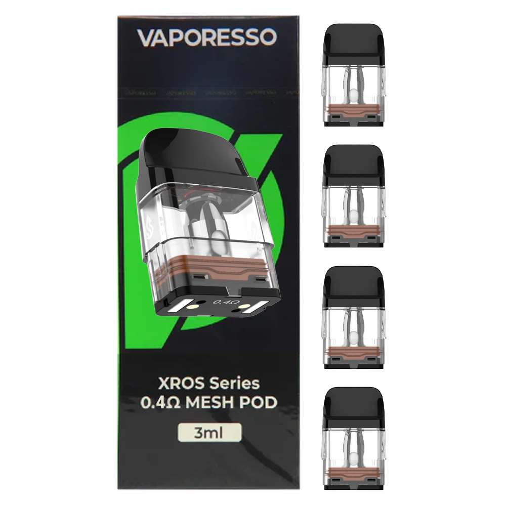 Vaporesso Xros 3ml Mesh Pod 4Pk-0.4